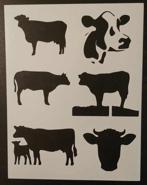 Cows - Stencil – My Custom Stencils