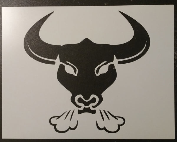 Snorting Bull - Stencil – My Custom Stencils