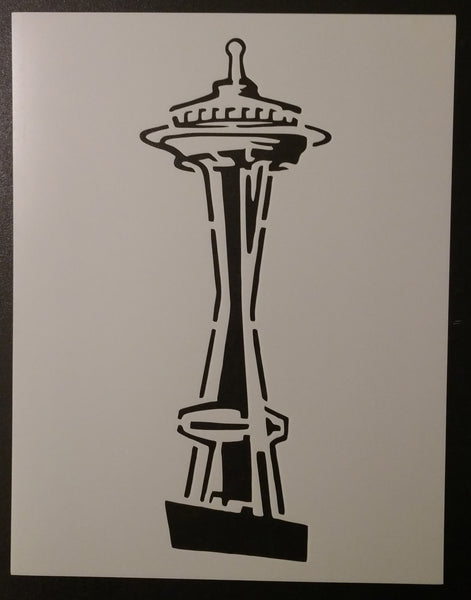 Seattle Space Needle - Stencil – My Custom Stencils