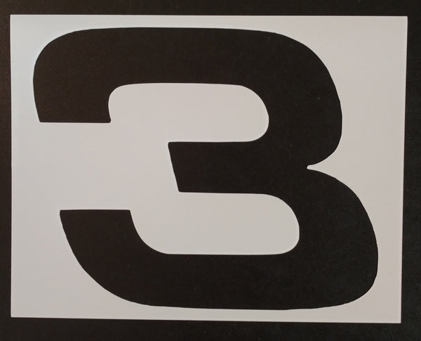 Dale Earnhardt #3 3 - Stencil – My Custom Stencils