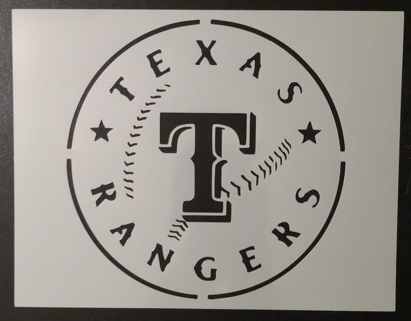 Texas Rangers - Stencil – My Custom Stencils