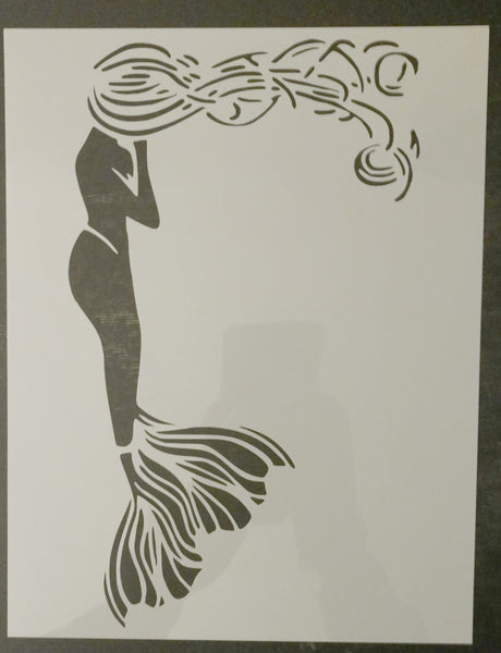 Mermaid Custom Stencil – My Custom Stencils