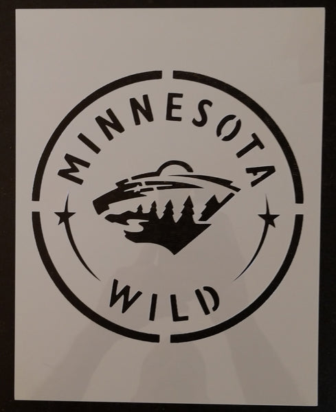 Minnesota Wild #2 Custom Stencil – My Custom Stencils