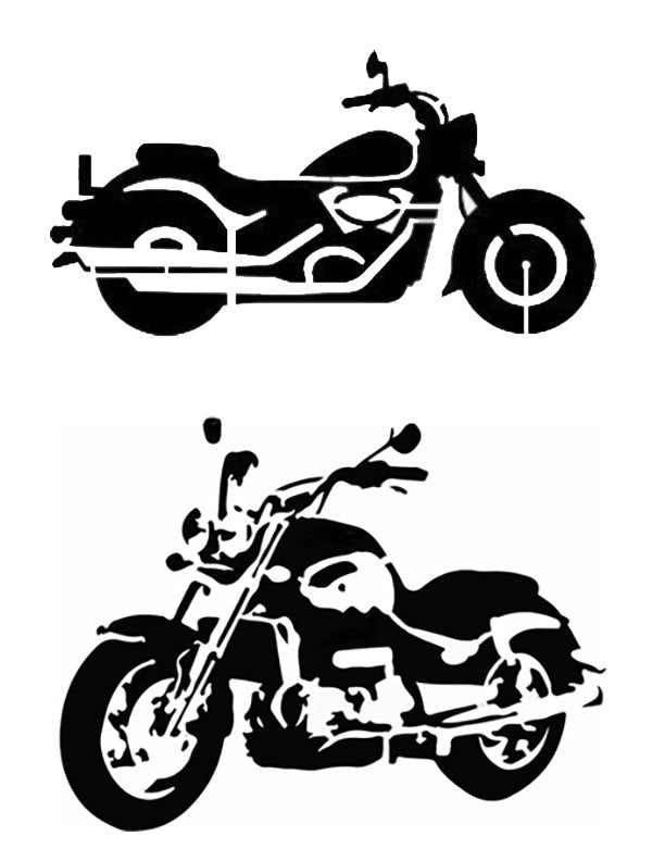 Motorcycle Stencils