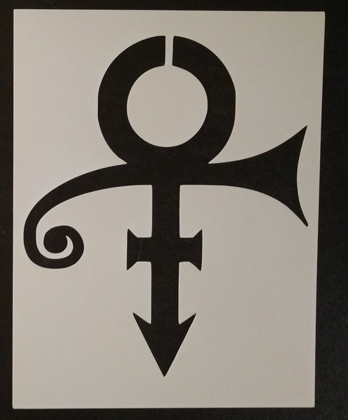 Prince Symbol - Stencil – My Custom Stencils